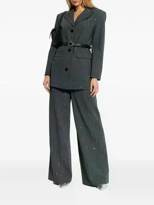 SELF-PORTRAIT Beaded Drawstring Trousers