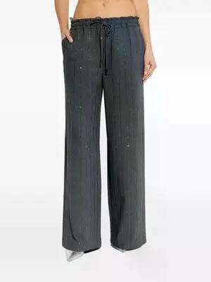 SELF-PORTRAIT Beaded Drawstring Trousers