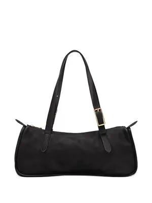 Longchamp Buckle-strap Shoulder Bag - Black