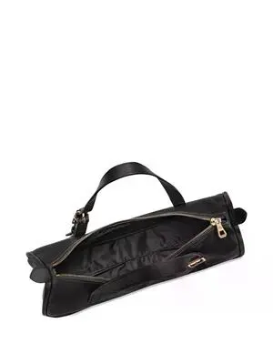 Longchamp Buckle-strap Shoulder Bag - Black