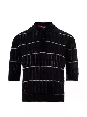 Max Mara Striped Knitted Sweater