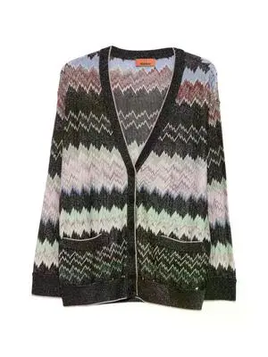 Missoni Button Zigzag Cardigan