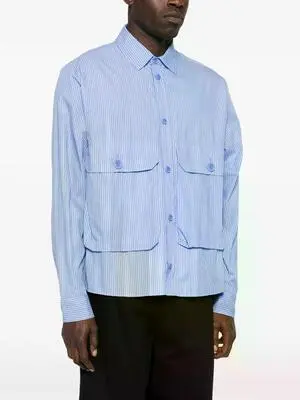 Reese Cooper Striped Cotton Shirt
