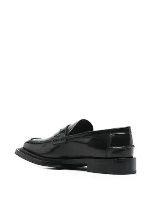 Moschino Penny Leather Loafers