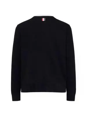 Thom Browne Striped Crew Neck Sweater