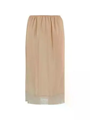 Carven Lace-trim Skirt