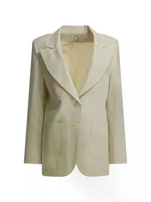 INES DE LA FRESSANGE PARIS Thadée Linen Single-breasted Blazer