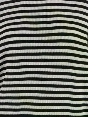 Bruno Manetti Striped Crew-neck Sweater - Black
