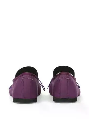 MAISON MARGIELA Anatomic Numeric Bow-detail Ballet Flats
