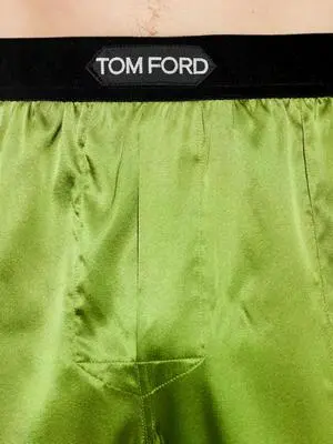 TOM FORD Logo-waistband Pyjama Bottoms