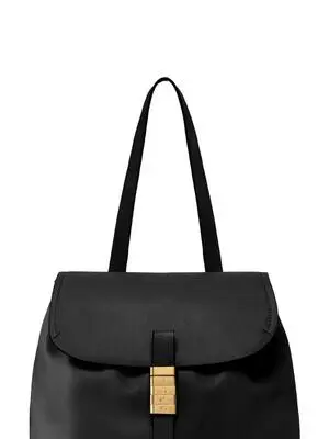 Pinko Leather Strap Backpack