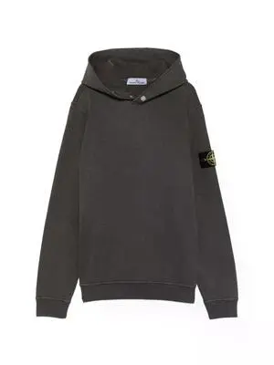 Stone Island Button Detailed Sweatshirts Hoodies For Men