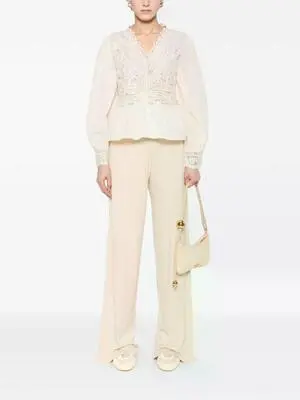 Sea Adelina Battenberg Lace Blouse