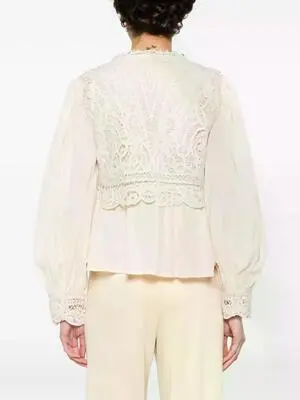 Sea Adelina Battenberg Lace Blouse