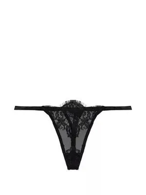 Dsquared2 Lace Thong - Black