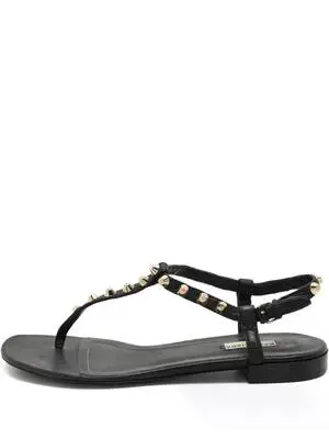 Balenciaga Studded T-bar Sandals