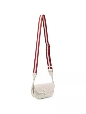 Bally Beckett Perforated Leather Cross Body Bag