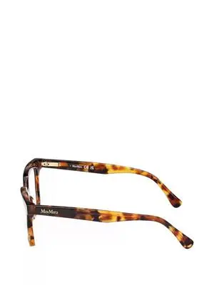 Max Mara Square-frame Eyeglasses - Brown