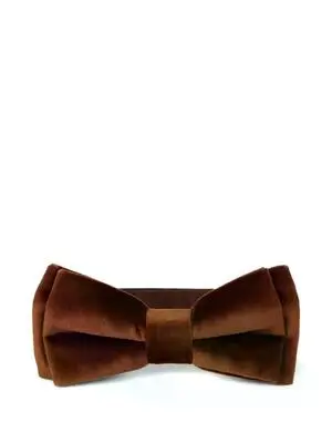 Paul Smith Velvet Bow Tie - Brown
