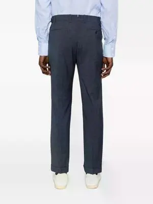 BERWICH Tailored Pleated Trousers - Blue