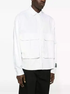 Reese Cooper Cargo Button Cotton Shirt