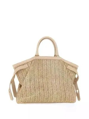 GIANNI CHIARINI Claudette Woven Leather Tote Bag