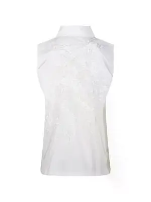 P.a.r.o.s.h Embroidered Sleeveless Shirt
