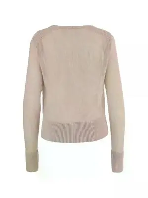 SA SU PHI Ribbed Crew-neck Sweater - Neutrals