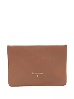 Patrizia Pepe Logo-appliqué Clutch
