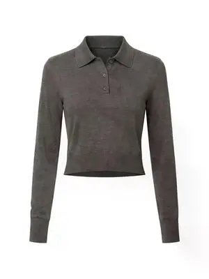 Eterne Journey Long Sleeve Polo Top
