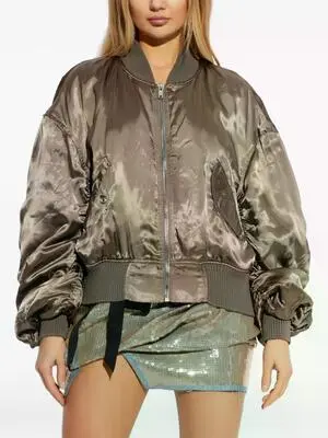 Rick Owens Secchia Bomber Jacket - Brown
