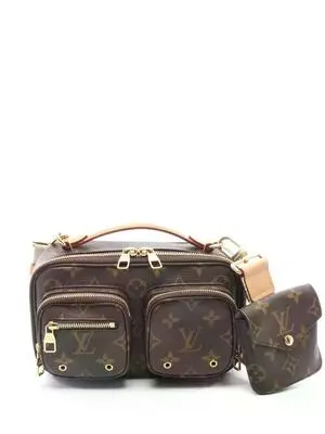 LOUIS VUITTON 2021-2026 Monogram Utility Satchel Crossbody Bag