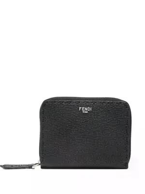 Fendi Zip Wallet - Black