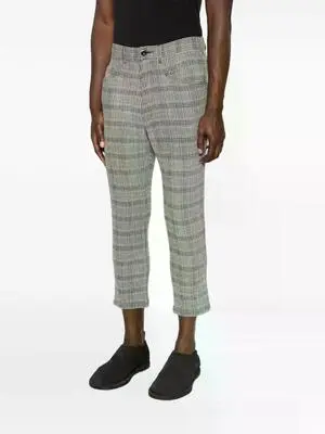 Yohji Yamamoto Tartan Trousers