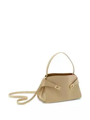 FERRAGAMO Medium Soft Leather Shoulder Bag