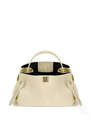 Yuzefi Gyoza Top Handle Shoulder Bag - Neutrals