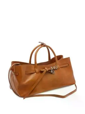 MARGESHERWOOD Carabiner-closure Tote Bag - Brown