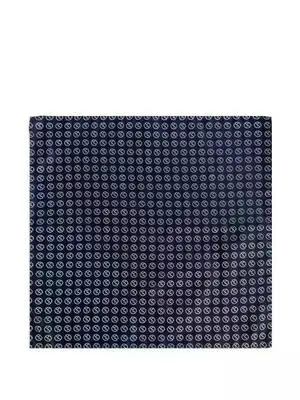 GIORGIO ARMANI Logo-jacquard Scarf