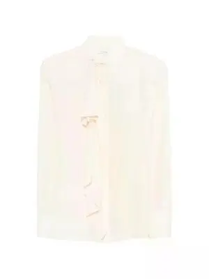 Givenchy Tie Neck Blouse - Neutrals