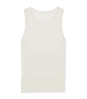 Saint Laurent Cotton Cassandre Tank Top