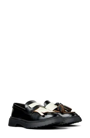 Camper Walden Twins Mismatch Loafer - Black Multi