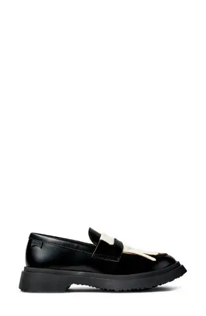 Camper Walden Twins Mismatch Loafer - Black Multi