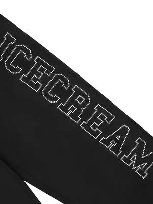 ICECREAM Rhinestone Logo Trousers