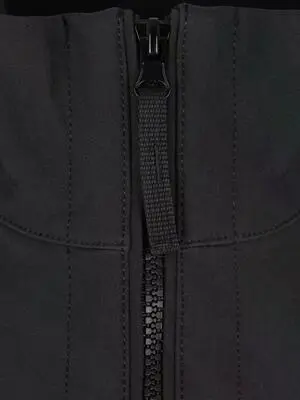Stone Island Zip-up Jacket With Logo Patch