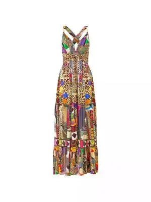 Camilla Tiered Ruffles Maxi Dress