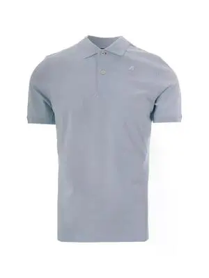 K-WAY Logo-appliqué Polo Shirt - Blue