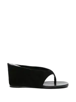 JUDE Yaga Wedge Sandals - Black
