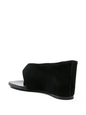 JUDE Yaga Wedge Sandals - Black