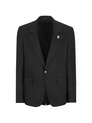 Gucci Patterned Pin Blazer