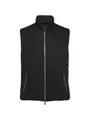 MOORER High-collar Zipped Vest